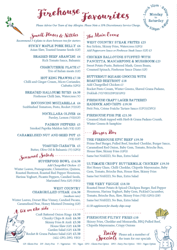 Firehouse Favourites – The Firehouse